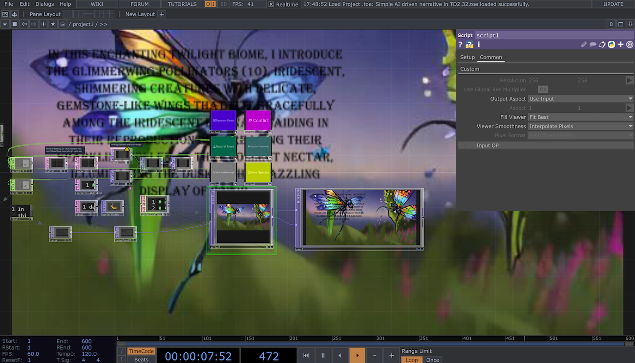 Building Real-time AI Generated Worlds in TouchDesigner - Gray Area